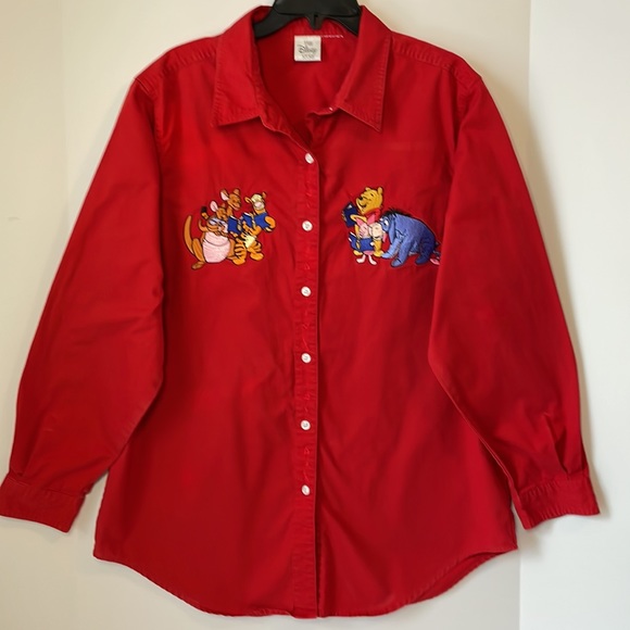Disney | Tops | The Disney Store Vintage Large Winnie The Pooh Button ...